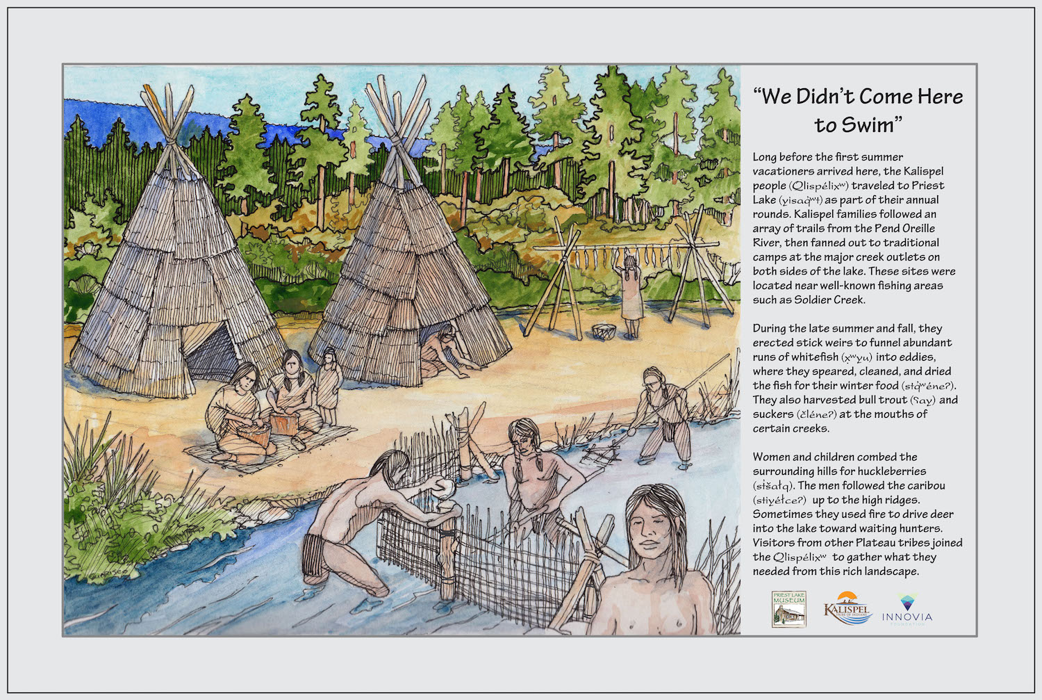 Outdoor Exhibits - Welcome to the Priest Lake Museum